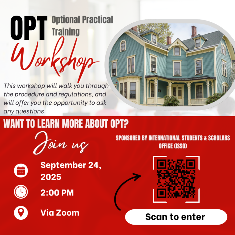 OPT Workshop | Events