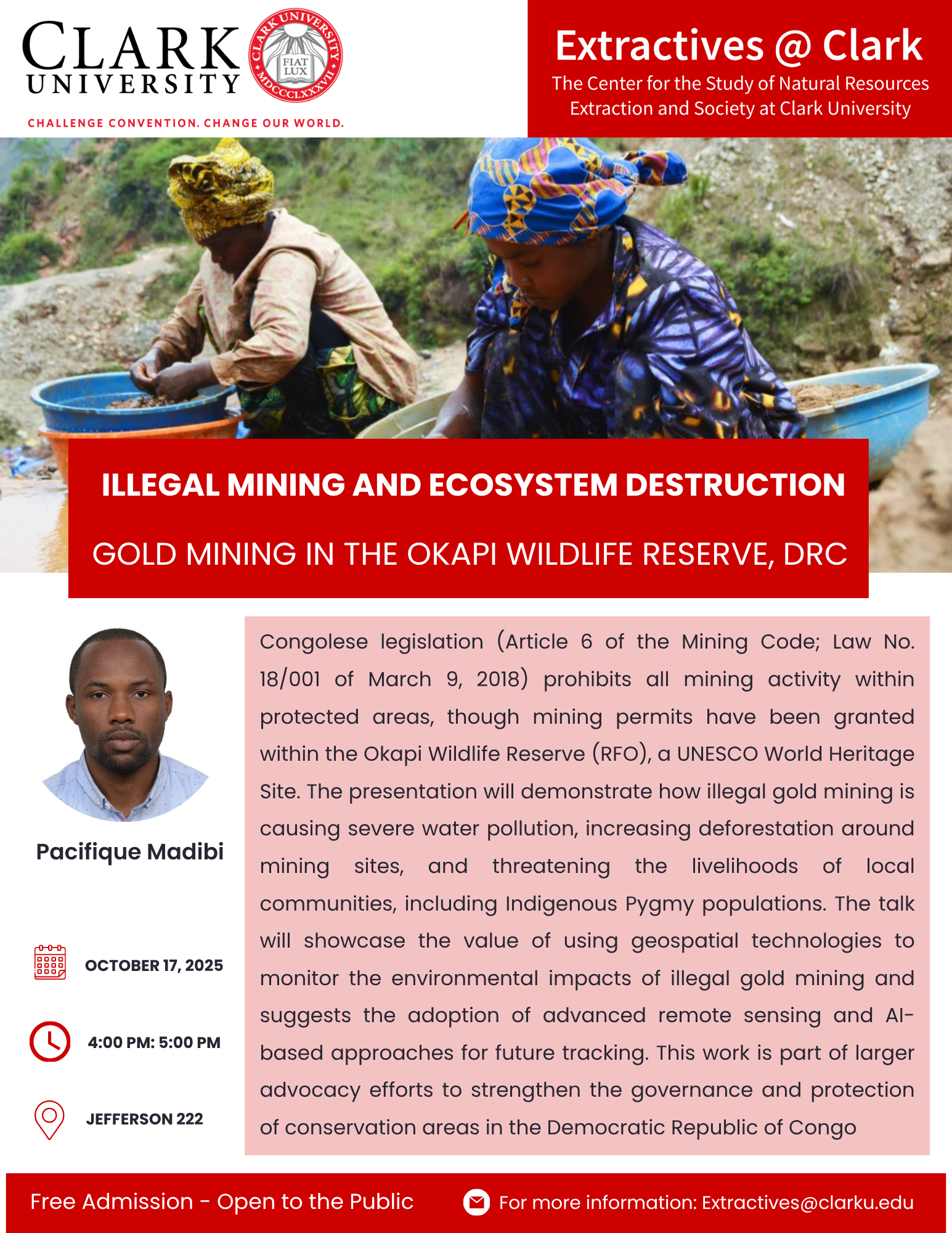 Illegal Mining and Ecosystem: Destruction in the Okapi Wildlife Reserve ...