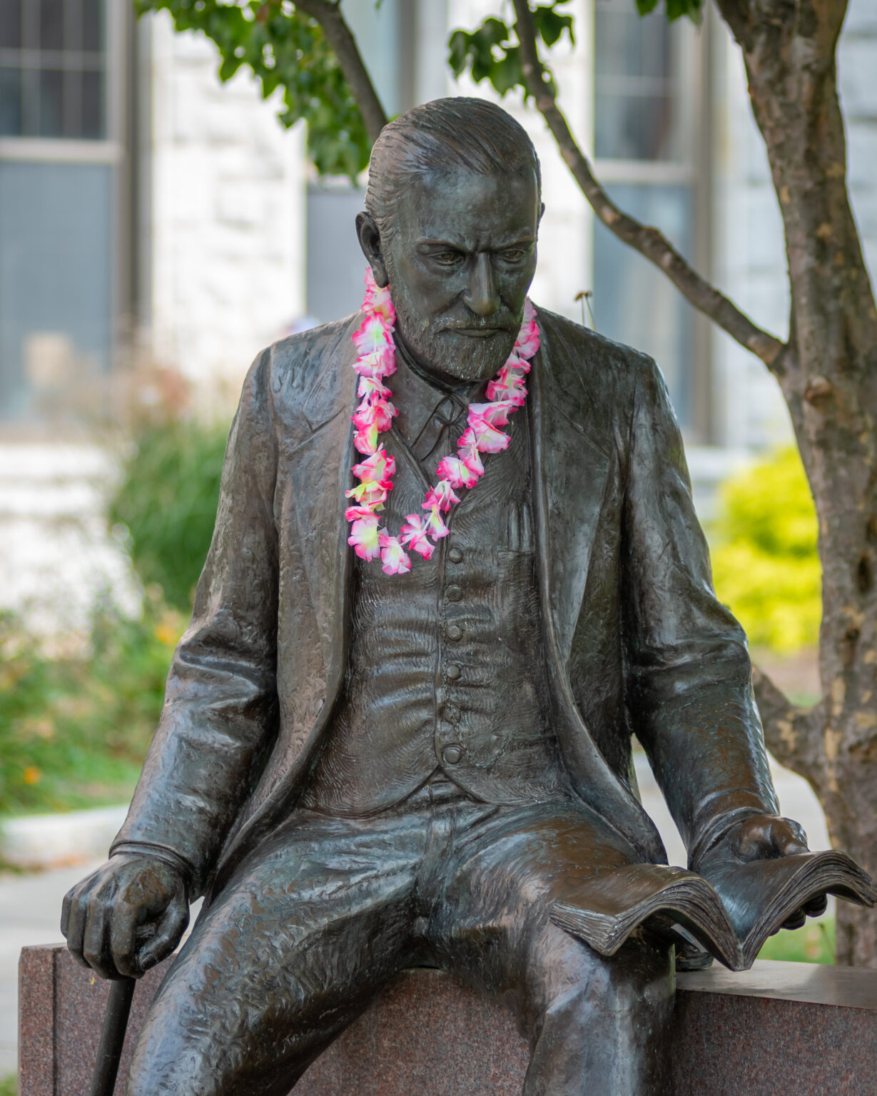 Photo Essay: Clark's Sigmund Freud statue | ClarkU News